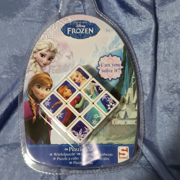 Disney | Other | Disney Frozen Puzzle Cube Collectable | Poshmark